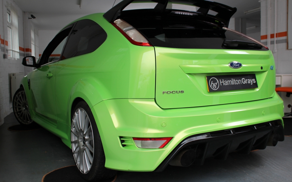 2009 (09) Ford Focus RS 2.5L Finished in Ultimate Green. Great Example ...