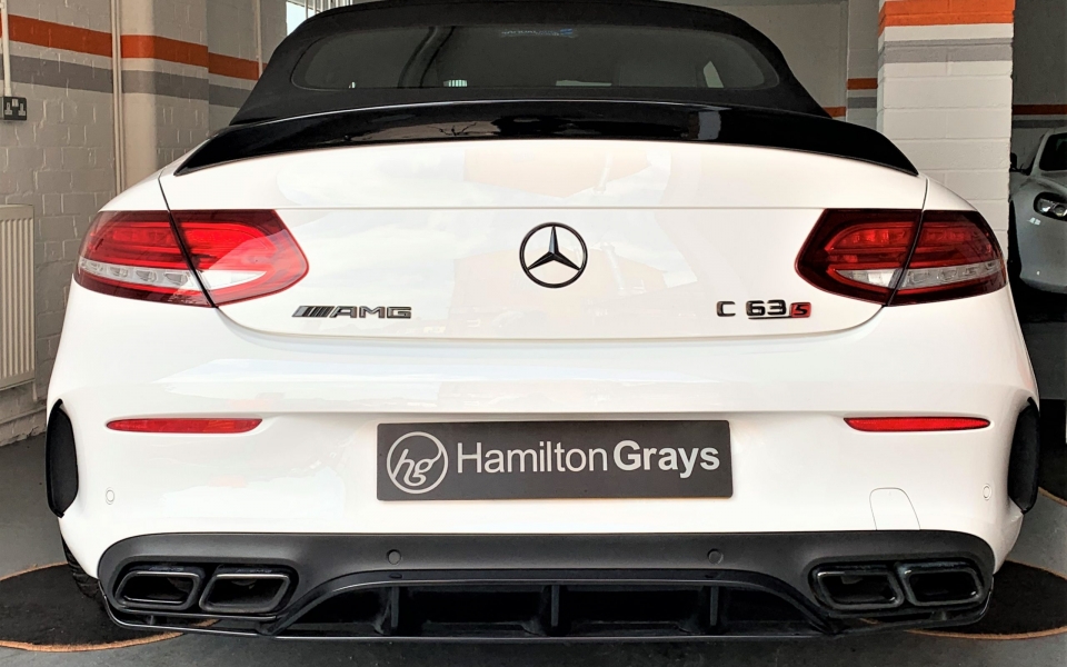 2018 (18) Mercedes-Benz C Class C63 4.0 V8 BiTurbo AMG S Cabriolet SpdS ...