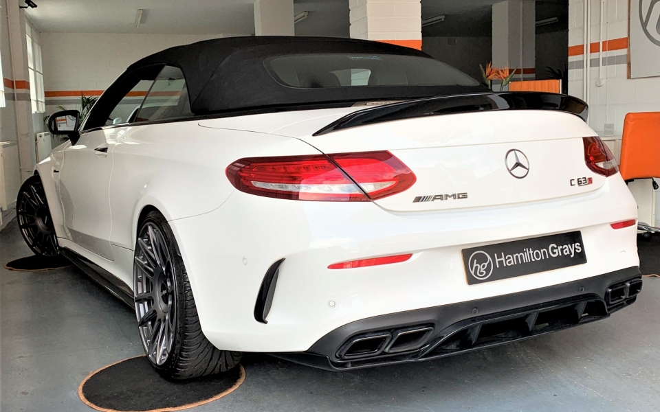 2018 (18) Mercedes-Benz C Class C63 4.0 V8 BiTurbo AMG S Cabriolet SpdS ...