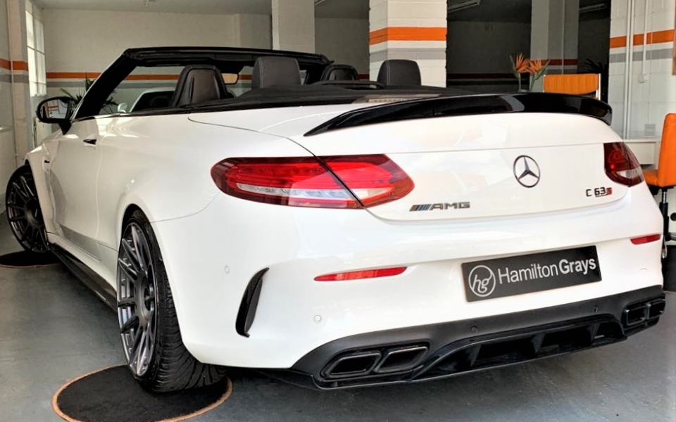 2018 (18) Mercedes-Benz C Class C63 4.0 V8 BiTurbo AMG S Cabriolet SpdS ...