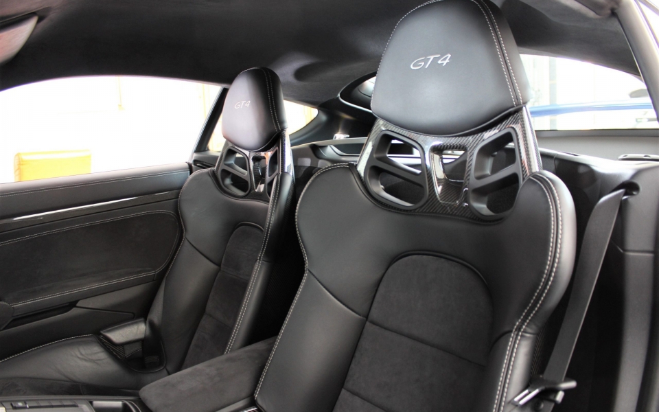 2015 (65) Porsche Cayman 3.8 [981] GT4 Manual. In Striking Sapphire ...