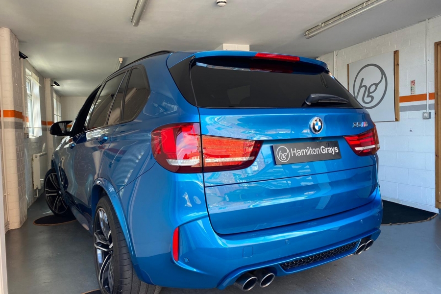 2017 (17) BMW X5M 4.4 BiTurbo Auto xDrive. Long Beach Blue Metallic ...