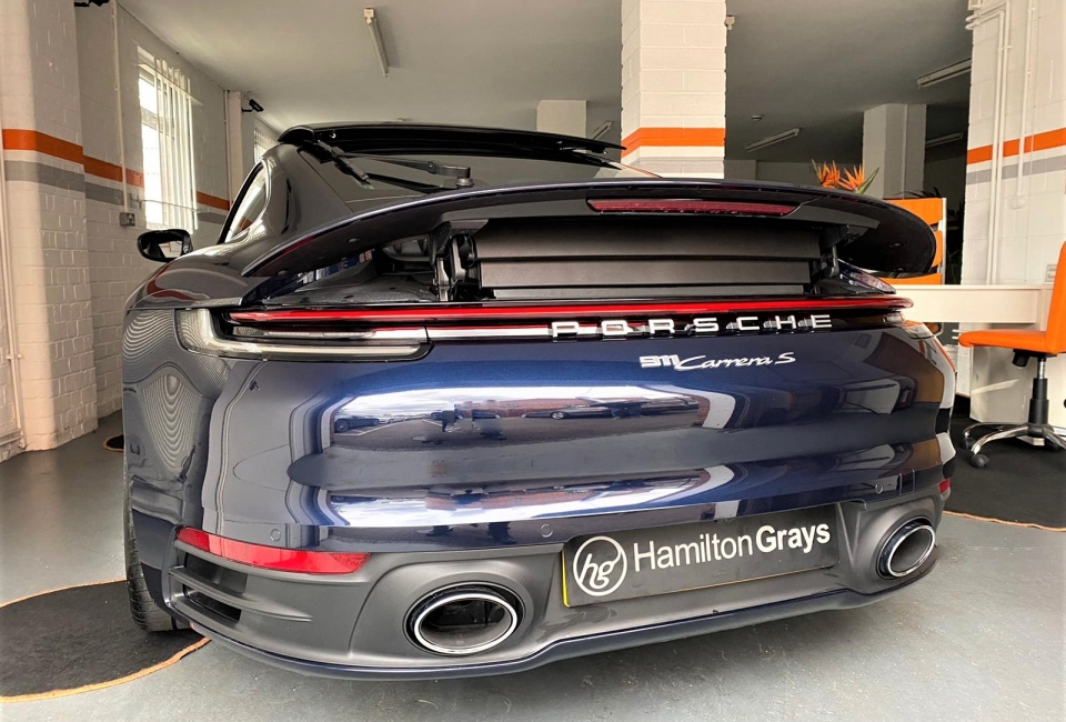 2020 (20) Porsche 911 3.0T [992] C2S PDK. Night Blue Metallic with Two ...