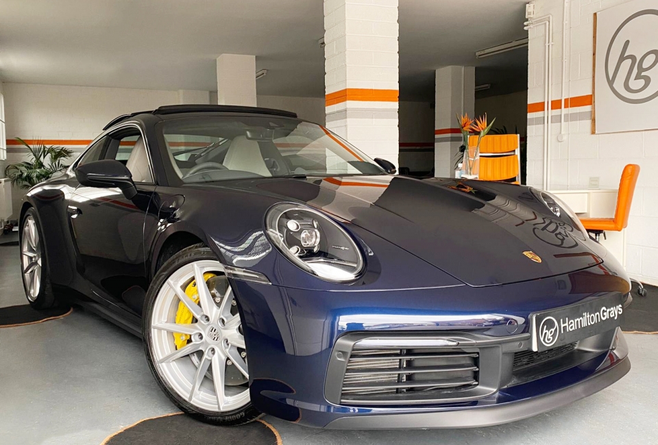 2020 (20) Porsche 911 3.0T [992] C2S PDK. Night Blue Metallic with Two ...